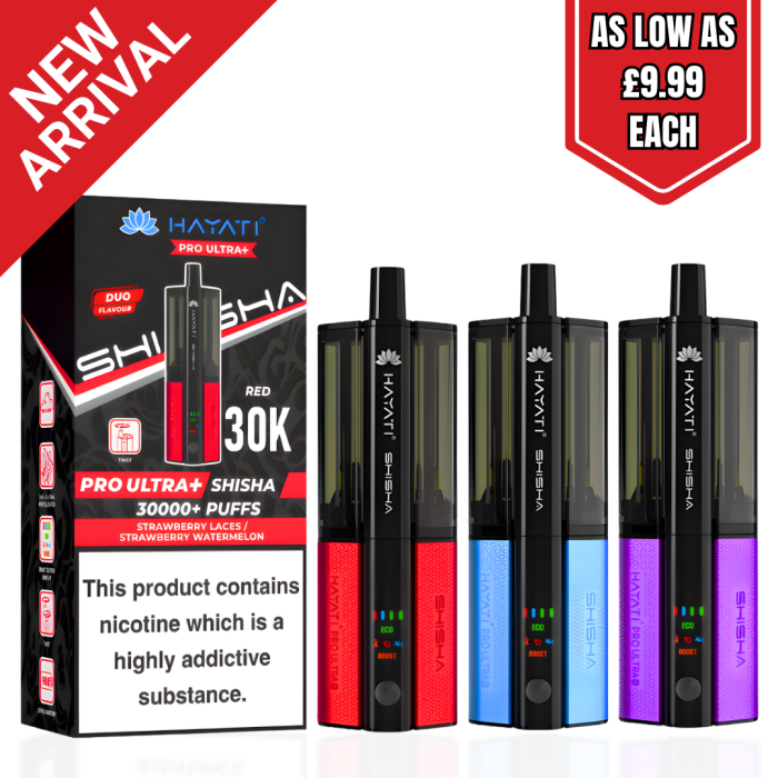 Hayati Pro Ultra Plus Shisha 30k Prefilled Pod Kit