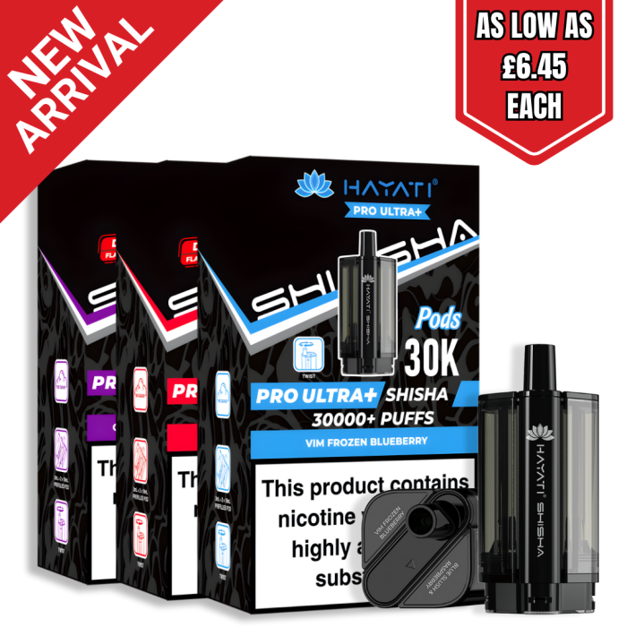Hayati Pro Ultra+ Shisha 30k Replacement Pod
